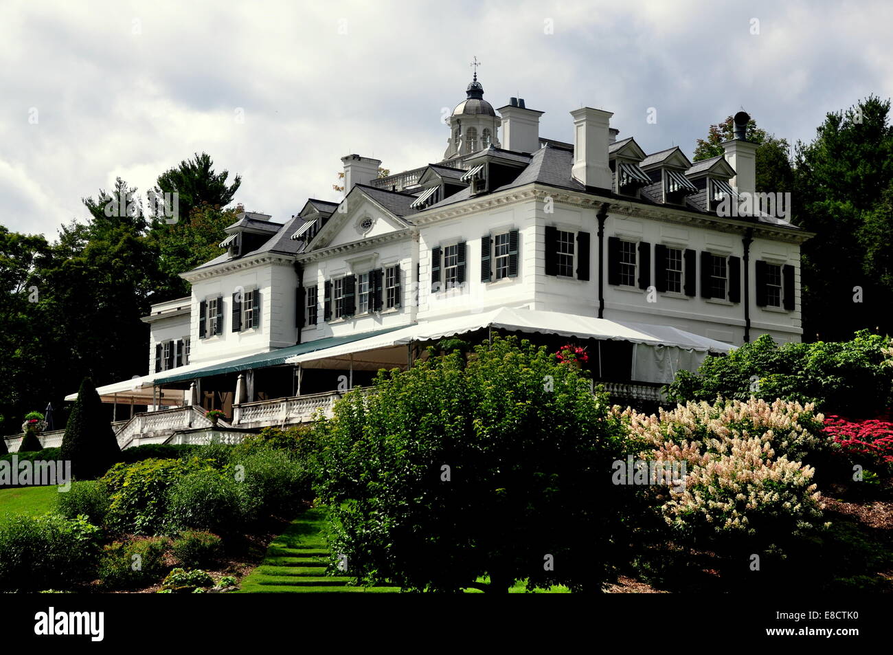 Lenox, Massachusetts: The Mount, home of American author Edith Wharton ...