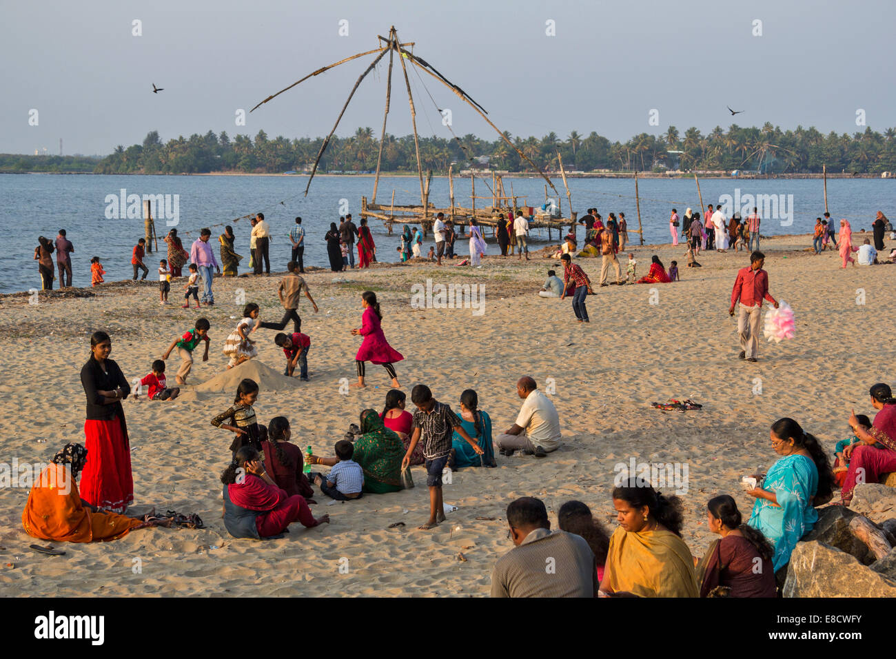 India kochi port hi-res stock photography and images - Alamy