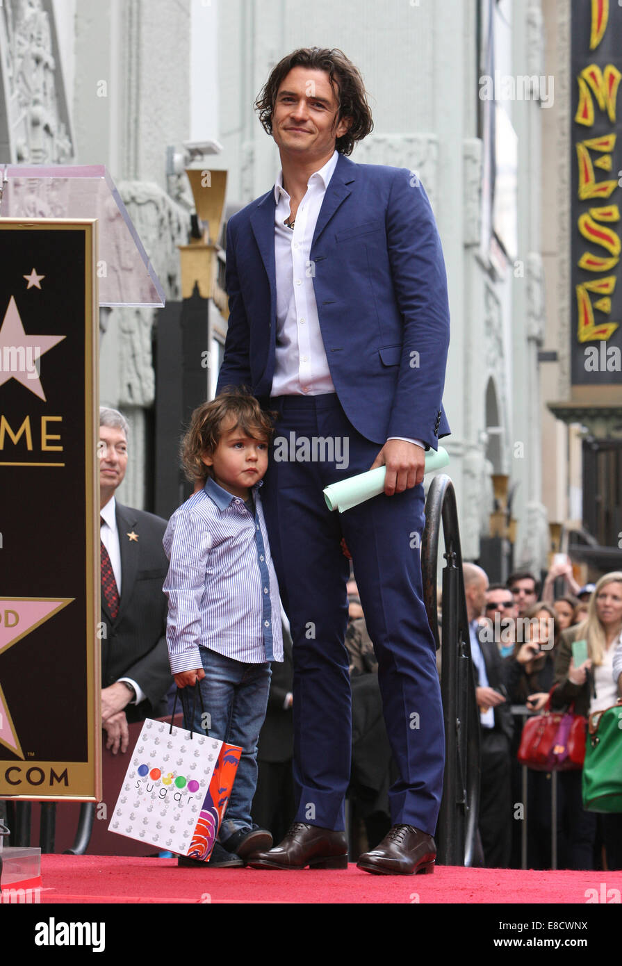 Orlando Bloom honored with a star on the Hollywood Walk of Fame ...