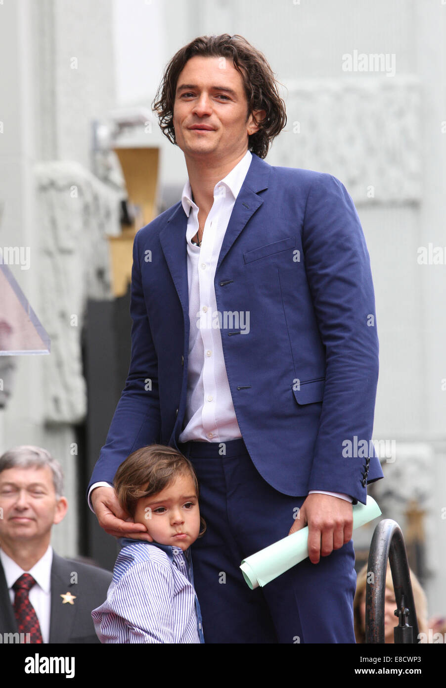 Orlando Bloom honored with a star on the Hollywood Walk of Fame ...
