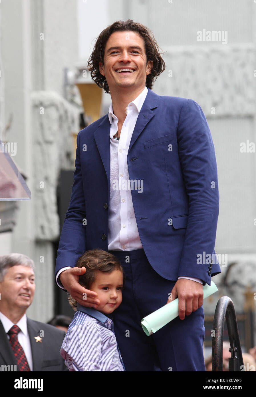 Orlando Bloom honored with a star on the Hollywood Walk of Fame ...