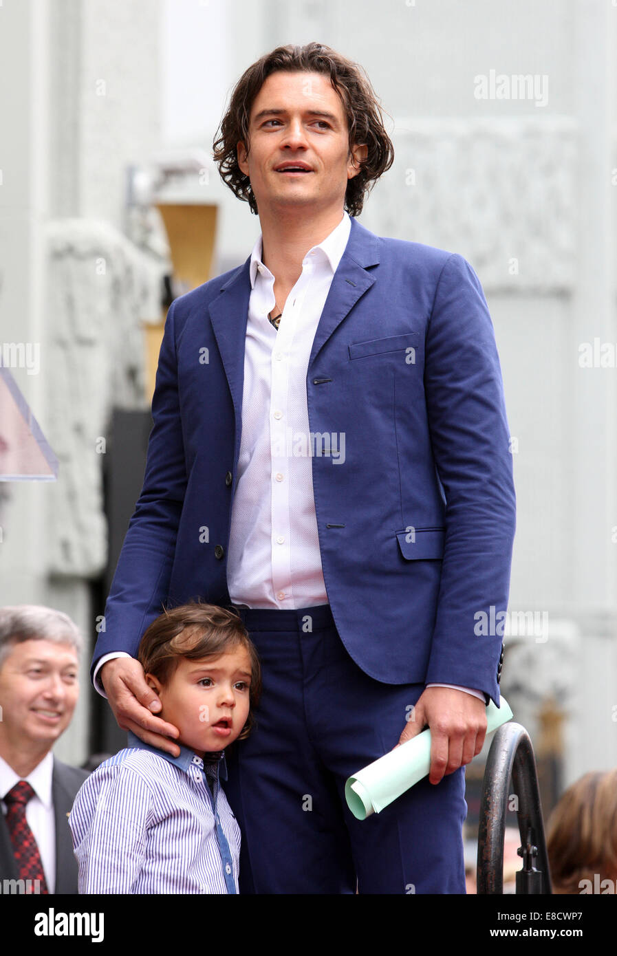Orlando Bloom honored with a star on the Hollywood Walk of Fame ...