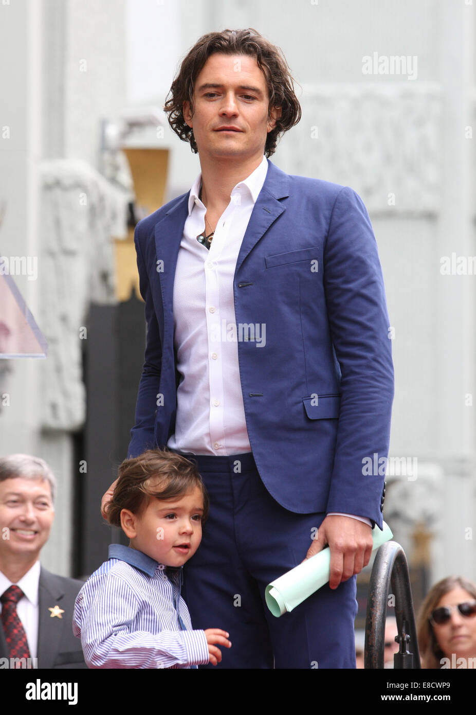 Orlando Bloom honored with a star on the Hollywood Walk of Fame ...