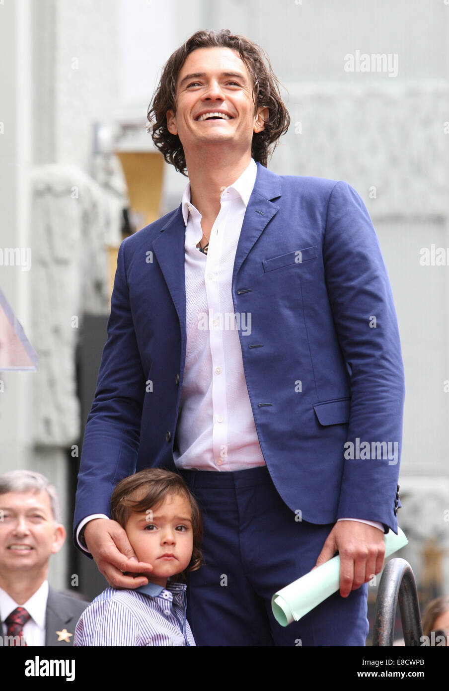 Orlando Bloom honored with a star on the Hollywood Walk of Fame ...