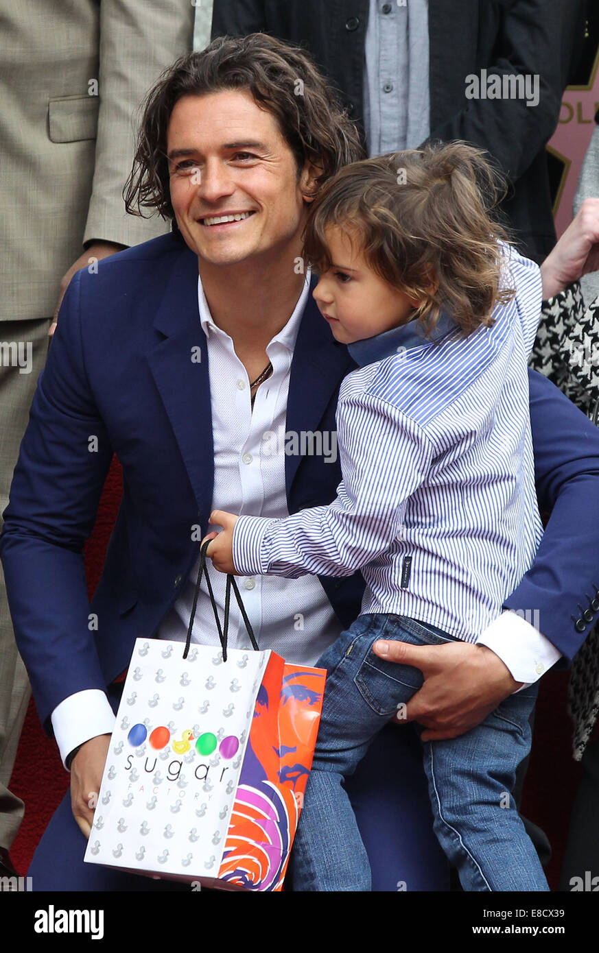 Orlando Bloom honored with a star on the Hollywood Walk of Fame ...