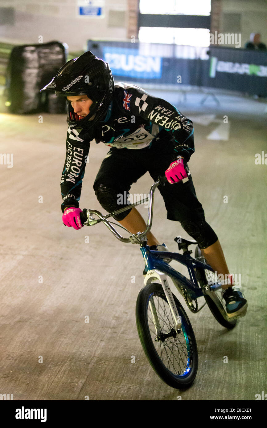 Ryan Stack at Parkour Ride a multi-discipline cycling event held in an ...