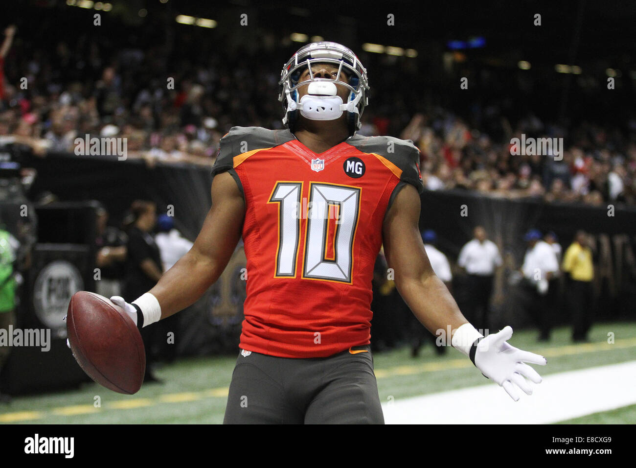 New Orleans, LOUISIANA, USA. 5th Oct, 2014. Tampa Bay Buccaneers' wide ...