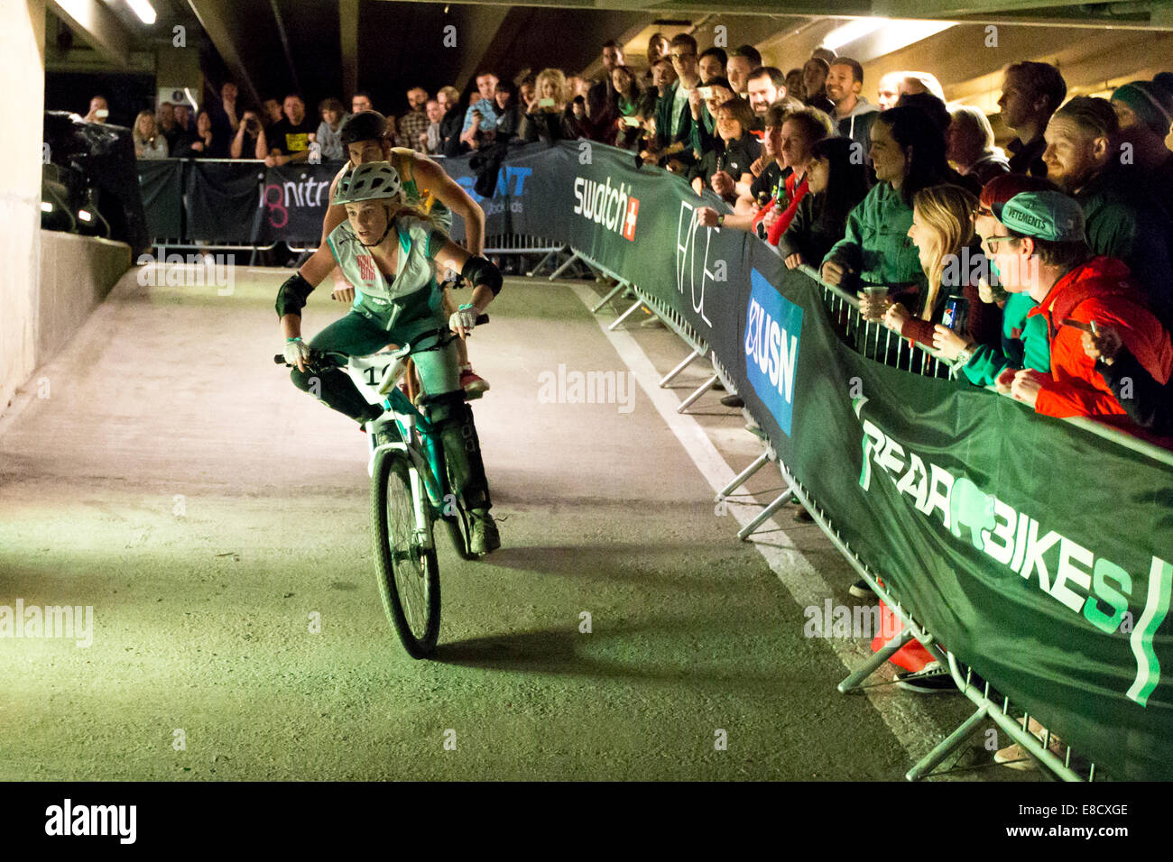 Anna Glowinski & Tom CRONIN at Parkour Ride a multi-discipline cycling ...