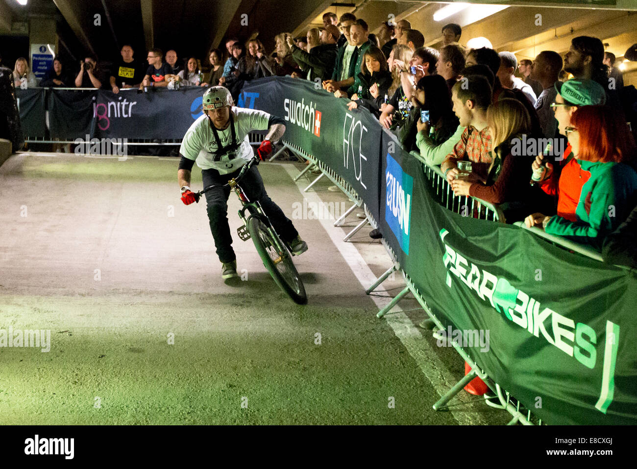 Ricky CROMPTON at Parkour Ride a multi-discipline cycling event held in ...