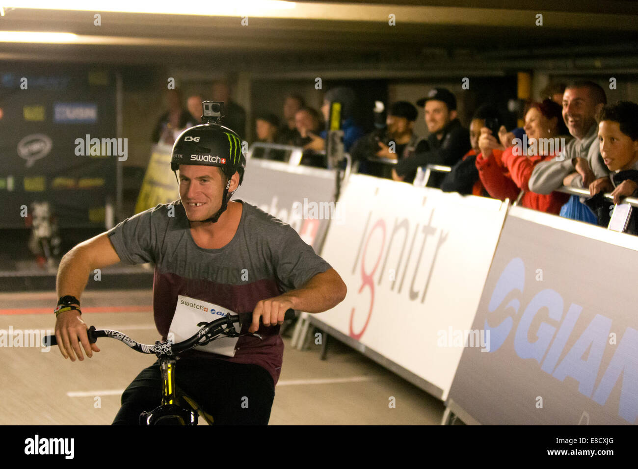 Sam PILGRIM at Parkour Ride a multi-discipline cycling event held in an ...