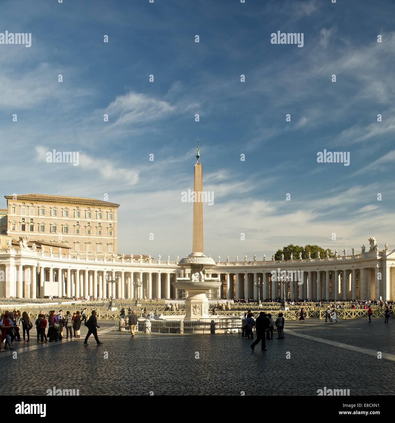 Colour image of St Peters Square Stock Photo - Alamy