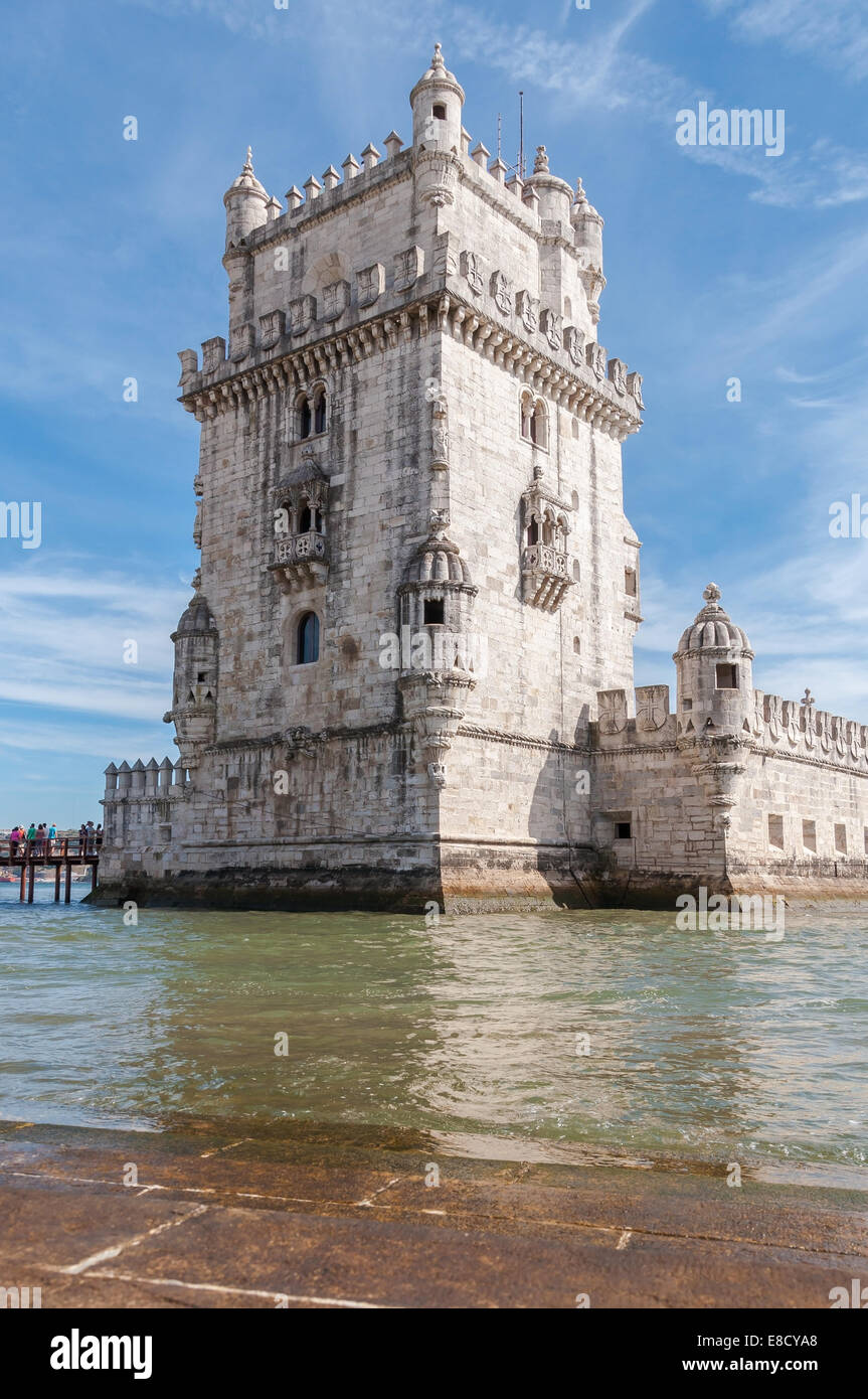 Belem tower on bank hi-res stock photography and images - Alamy