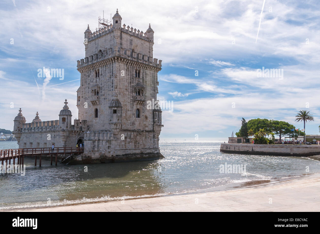 Belem tower on bank hi-res stock photography and images - Alamy