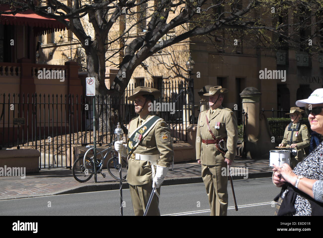 Australian defence military personnel at the State Stock Photo - Alamy