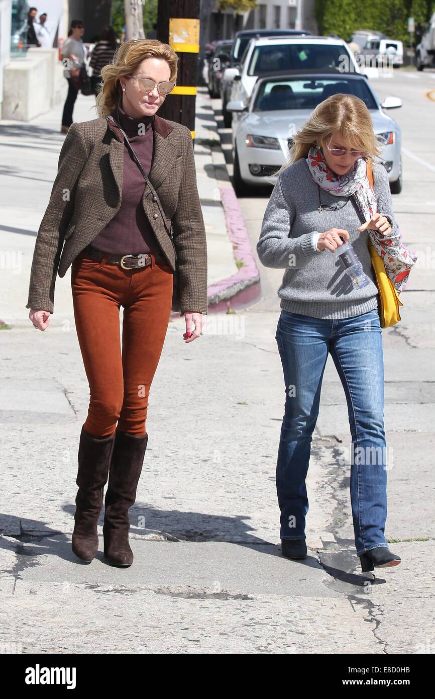 Melanie Griffith shopping on Melrose in West Hollywood, after getting a ...
