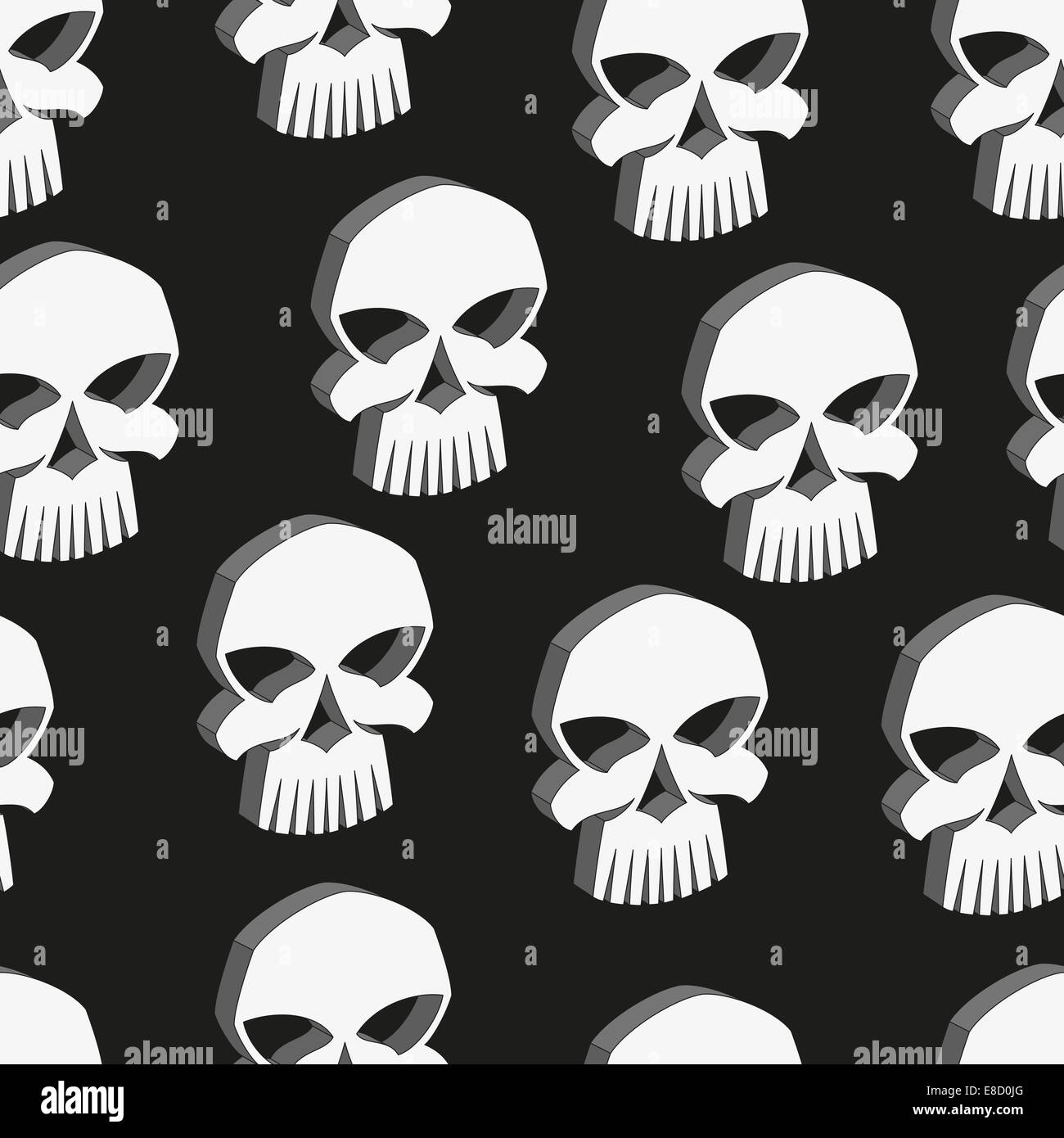 Skull pattern hi-res stock photography and images - Alamy