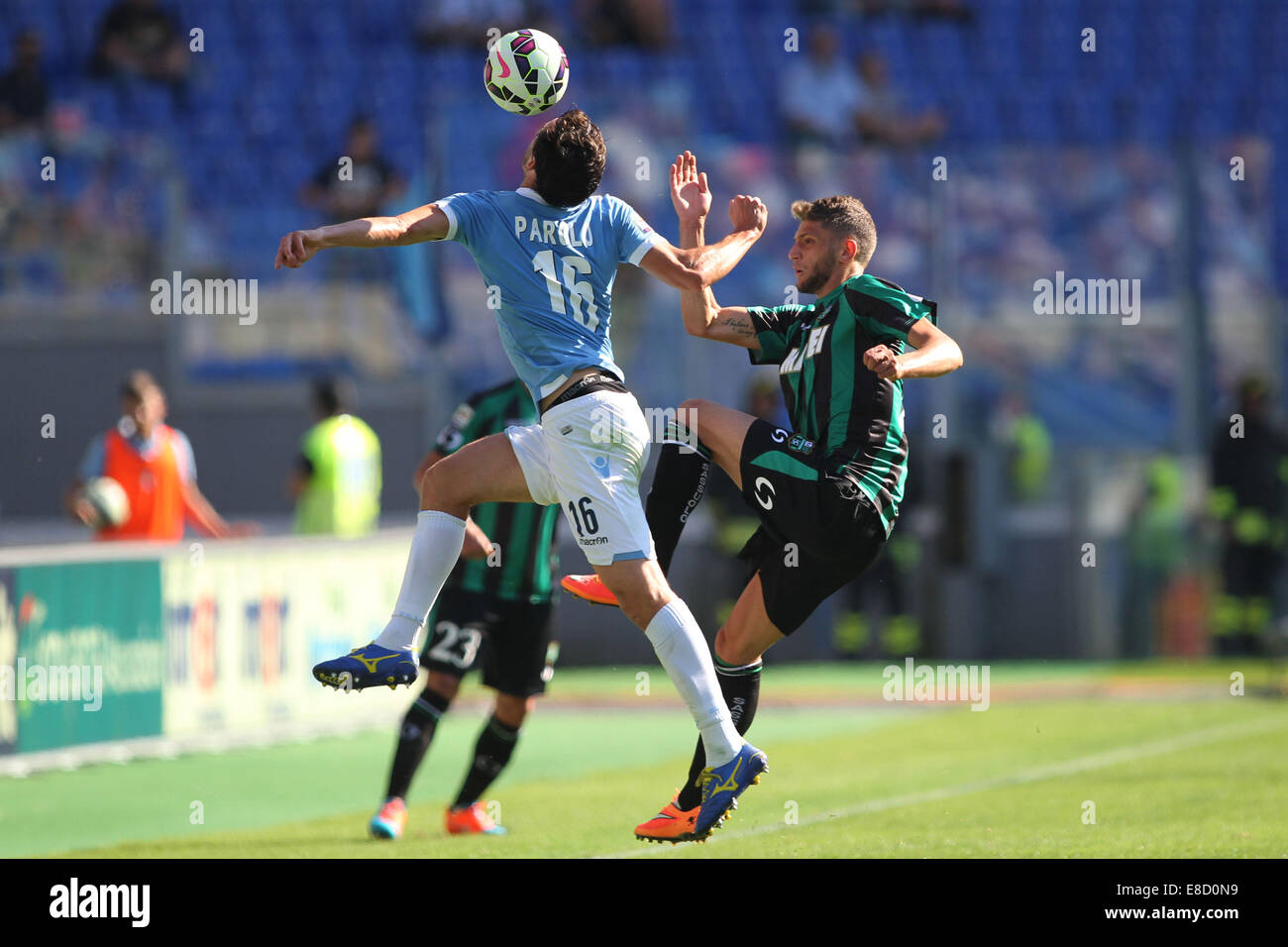 Rome, Italy. 5th October, 2014. Olympic Stadium Serie A - Italian ...