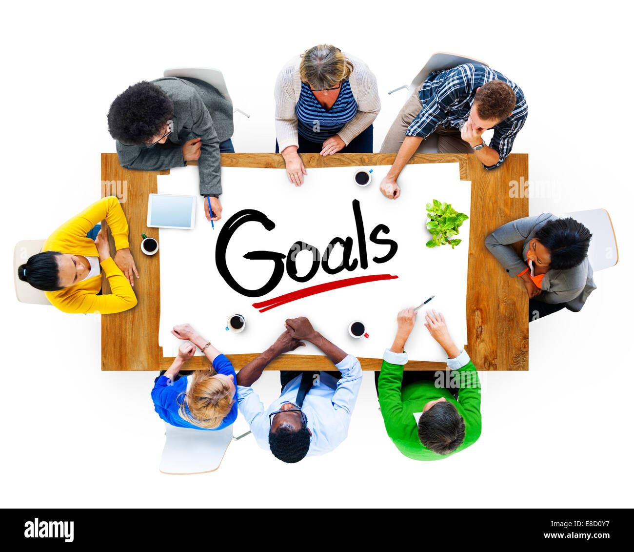 Discussing future plans hi-res stock photography and images - Alamy