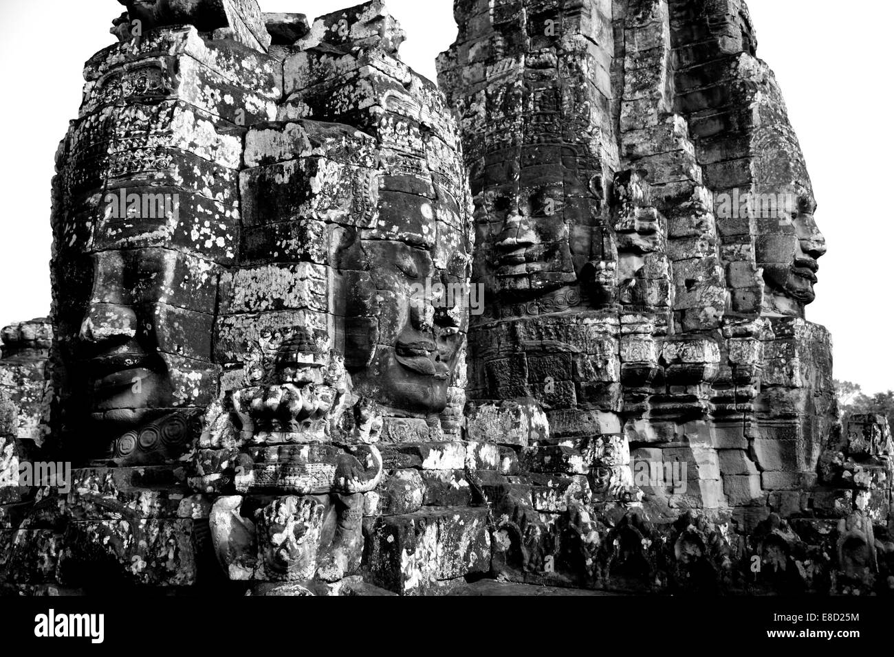 Bayon Temple, Angkor Wat, Cambodia Stock Photo - Alamy