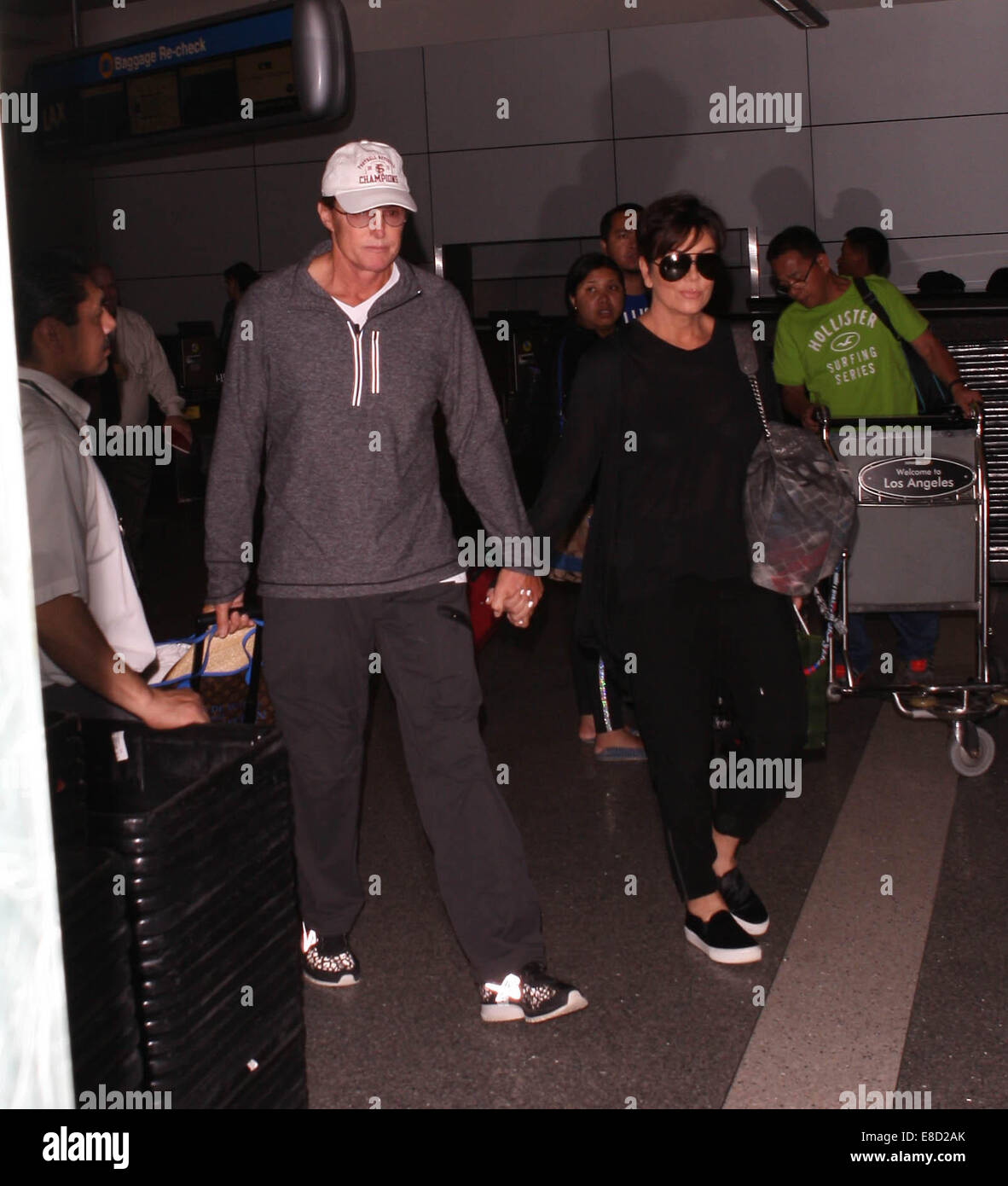 Kardashian family arrive at Los Angeles International Airport (LAX ...