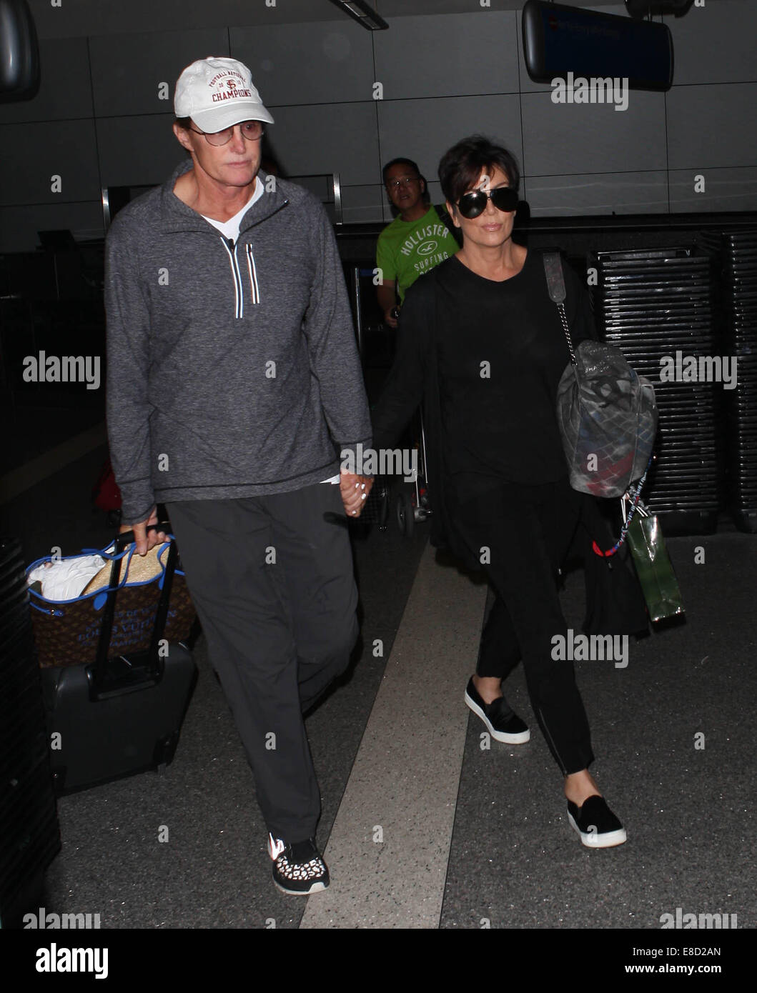 Kardashian family arrive at Los Angeles International Airport (LAX ...