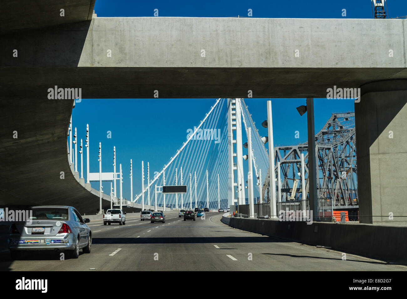 The San Francisco Bay Bridge Stock Photo - Alamy