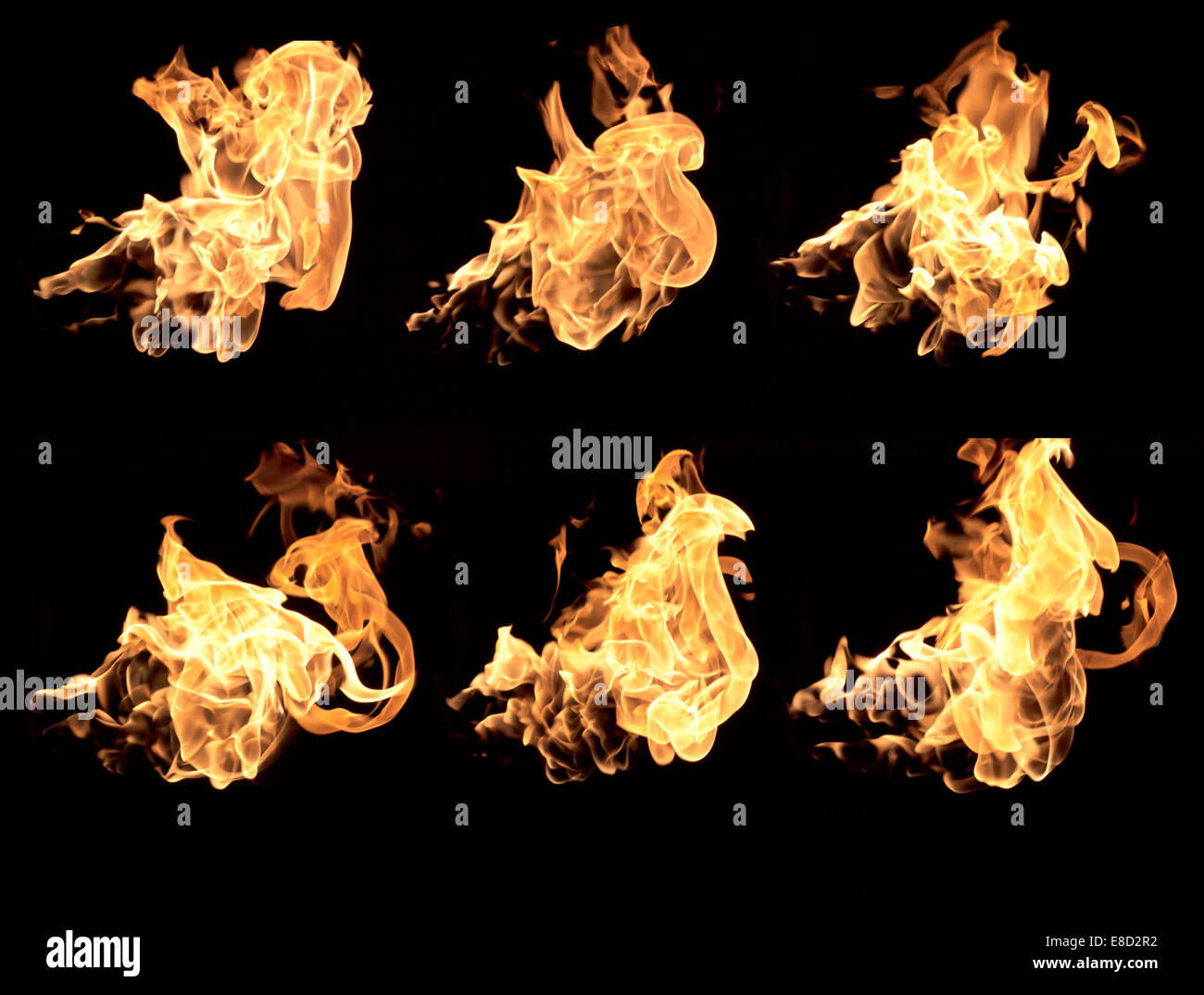 fire and flame pattern background red heat Stock Photo - Alamy