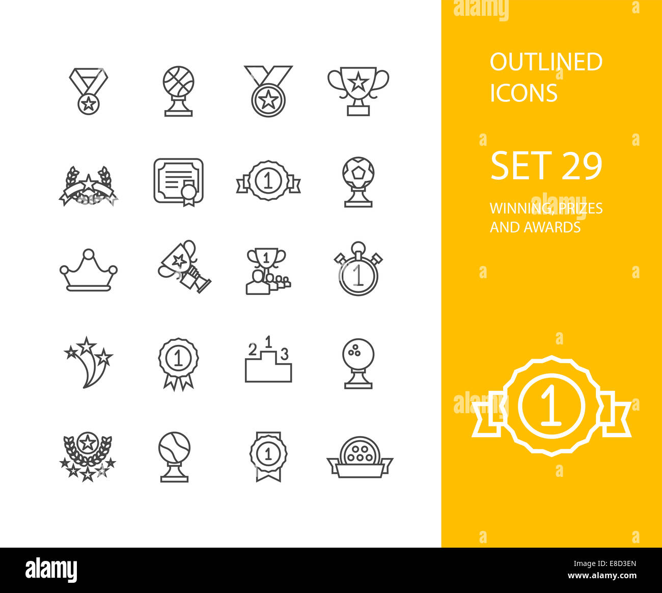 Line outline contour Cut Out Stock Images & Pictures - Alamy