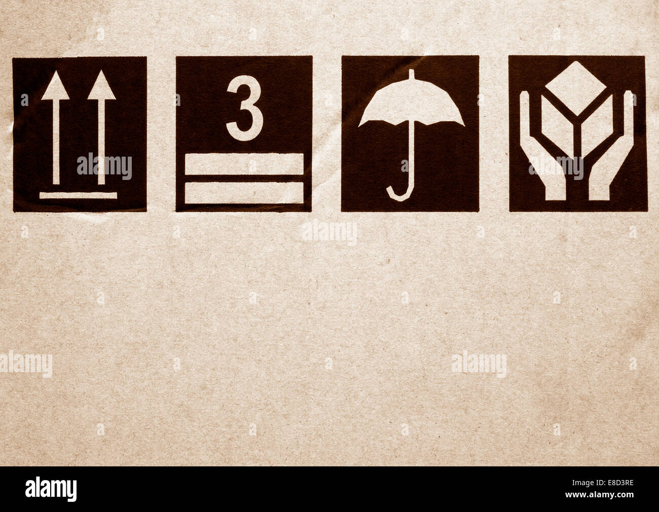 Fragile symbol hi-res stock photography and images - Alamy