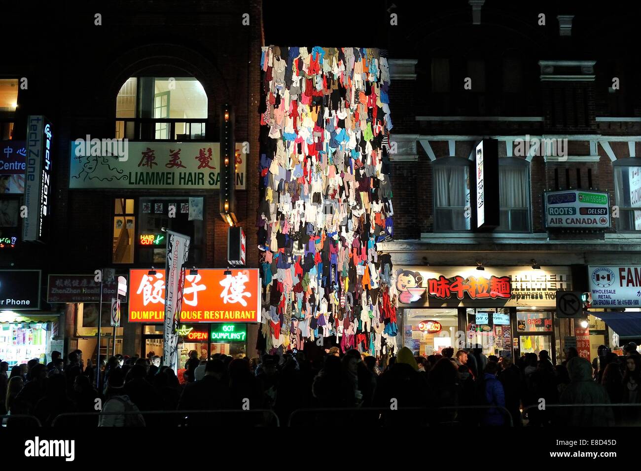 Toronto, Canada. 4th October 2014. "Made In China" installation at the ...