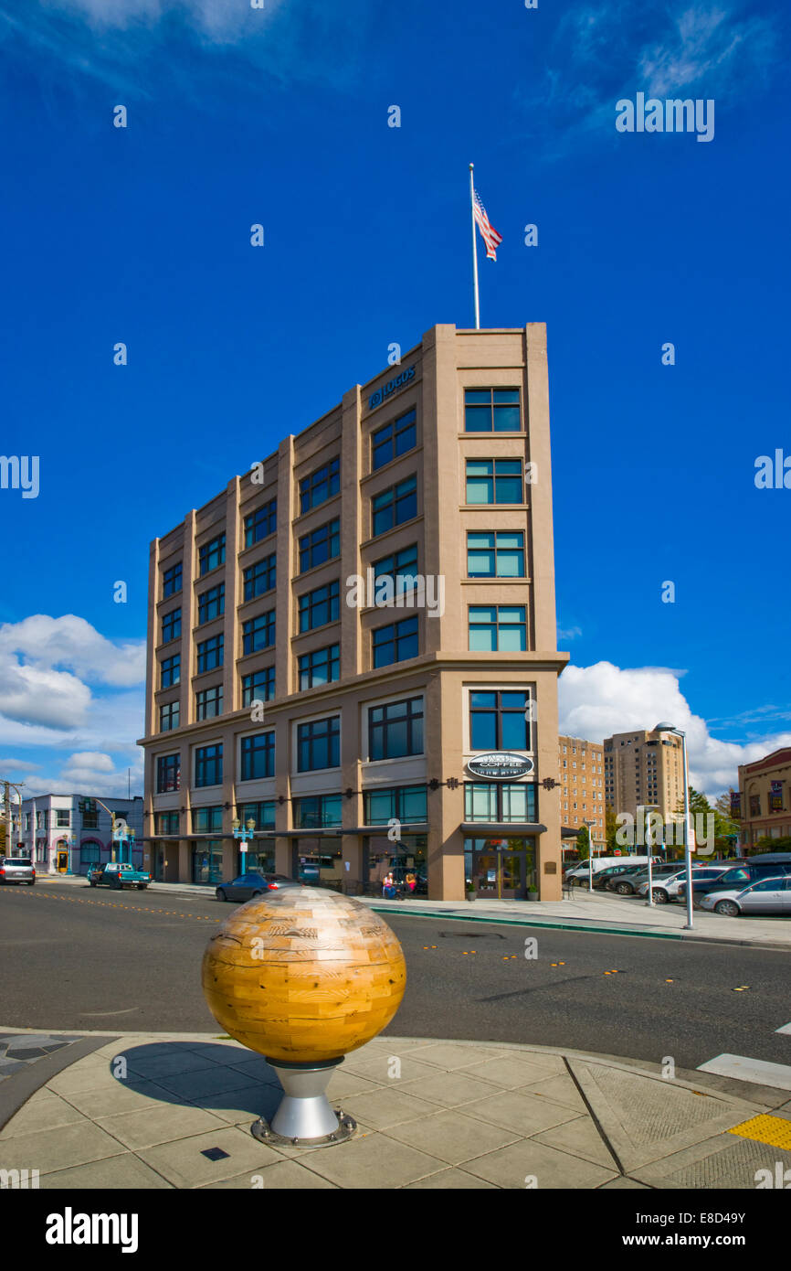 The Hamilton Building also known as The Flatiron Building of Bellingham ...