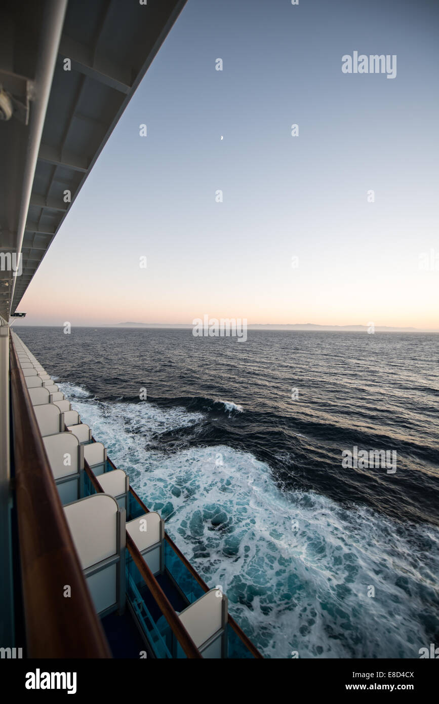 Sunset in the Santa Barbara Channel Stock Photo - Alamy
