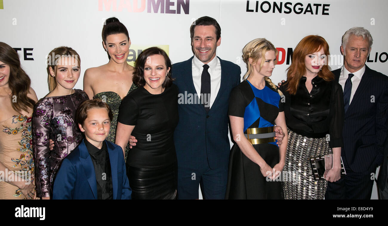 Celebrities attend AMC celebration of the Season Seven Premiere of The ...