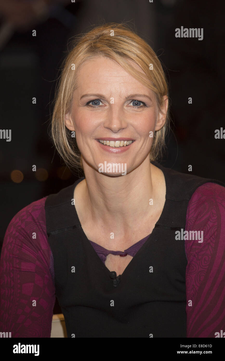 German ZDF TV talkshow Markus Lanz at Fernsehmacher-Studio Featuring ...