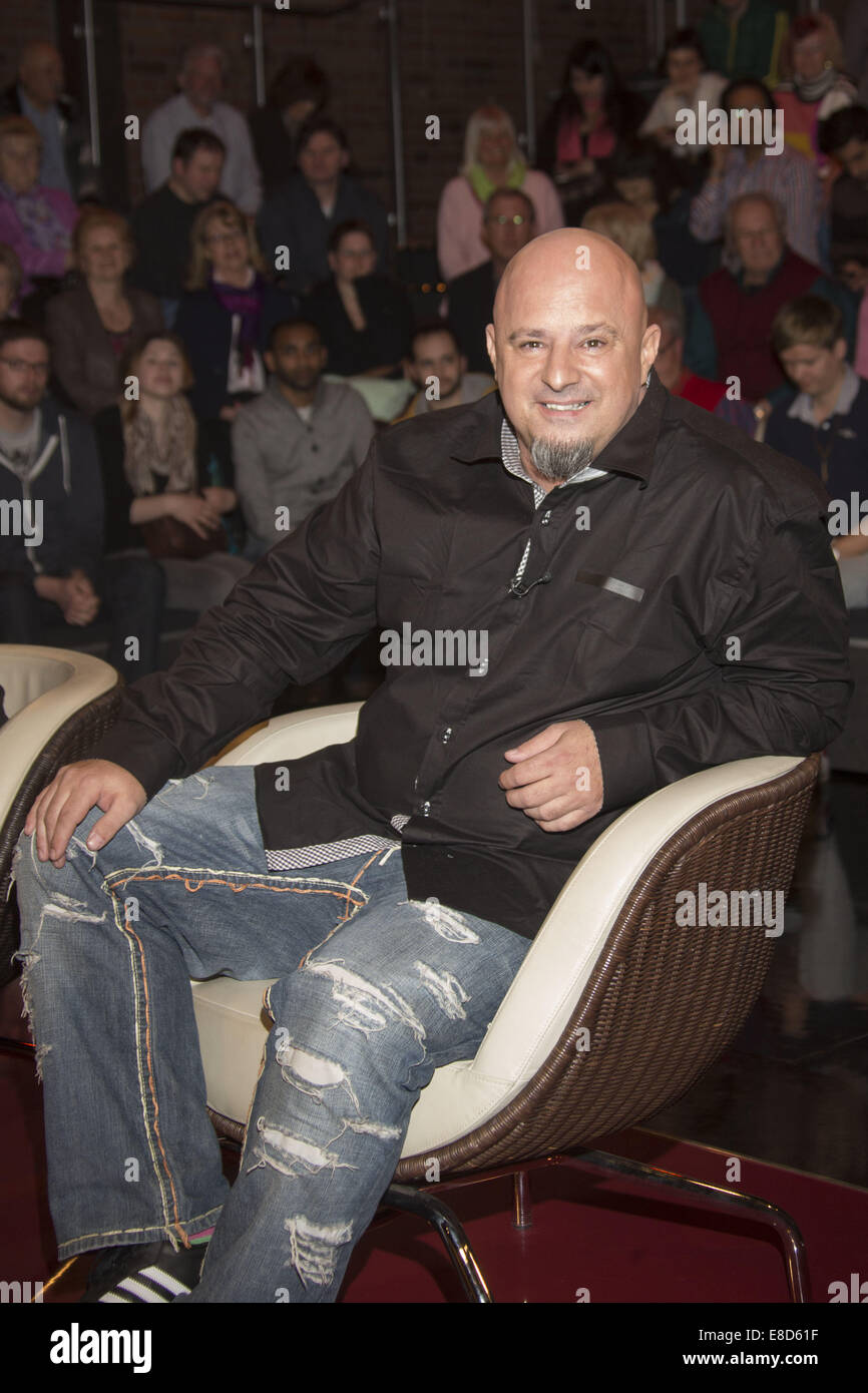 German ZDF TV talkshow Markus Lanz at Fernsehmacher-Studio Featuring ...