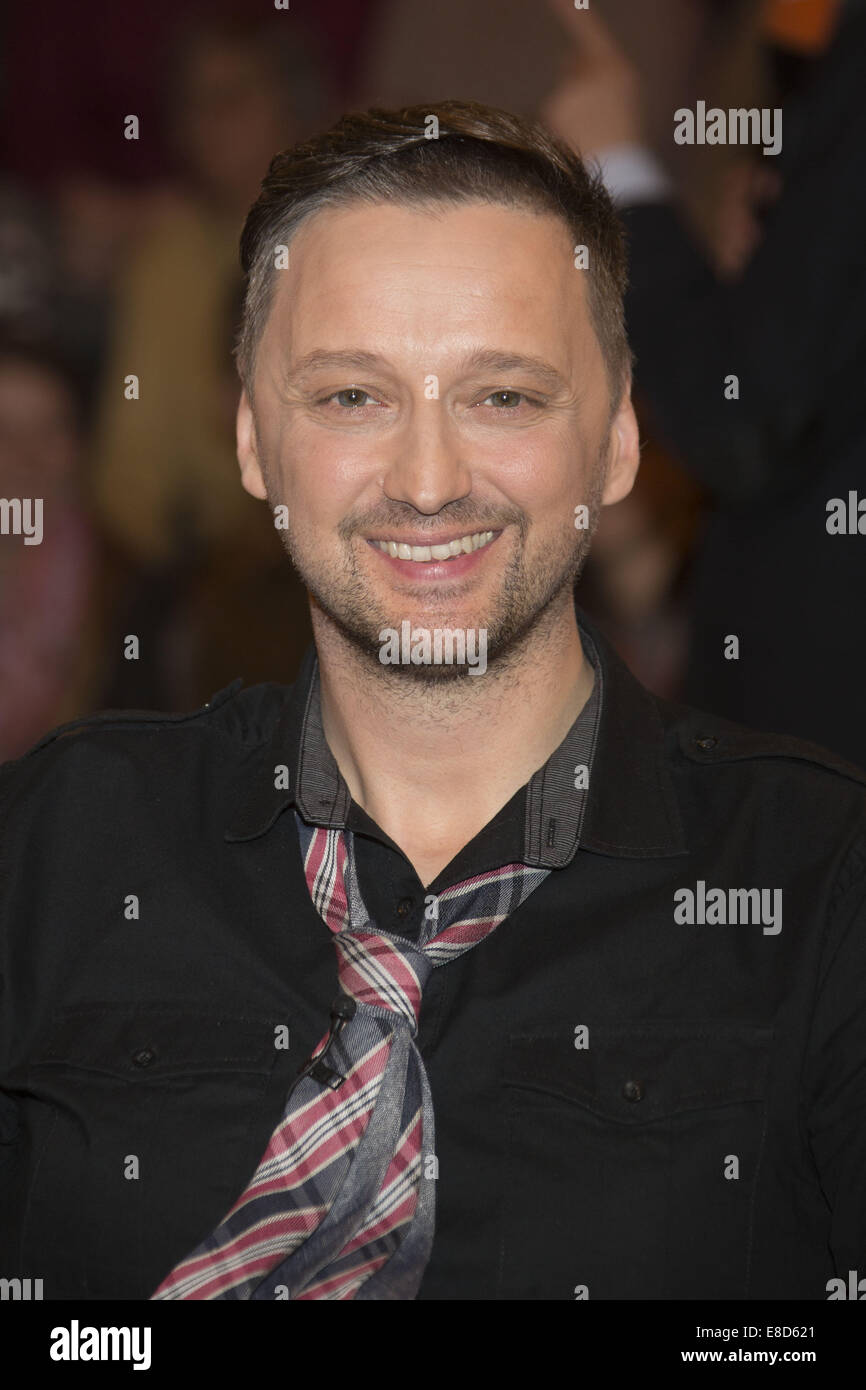 German ZDF TV talkshow Markus Lanz at Fernsehmacher-Studio Featuring ...
