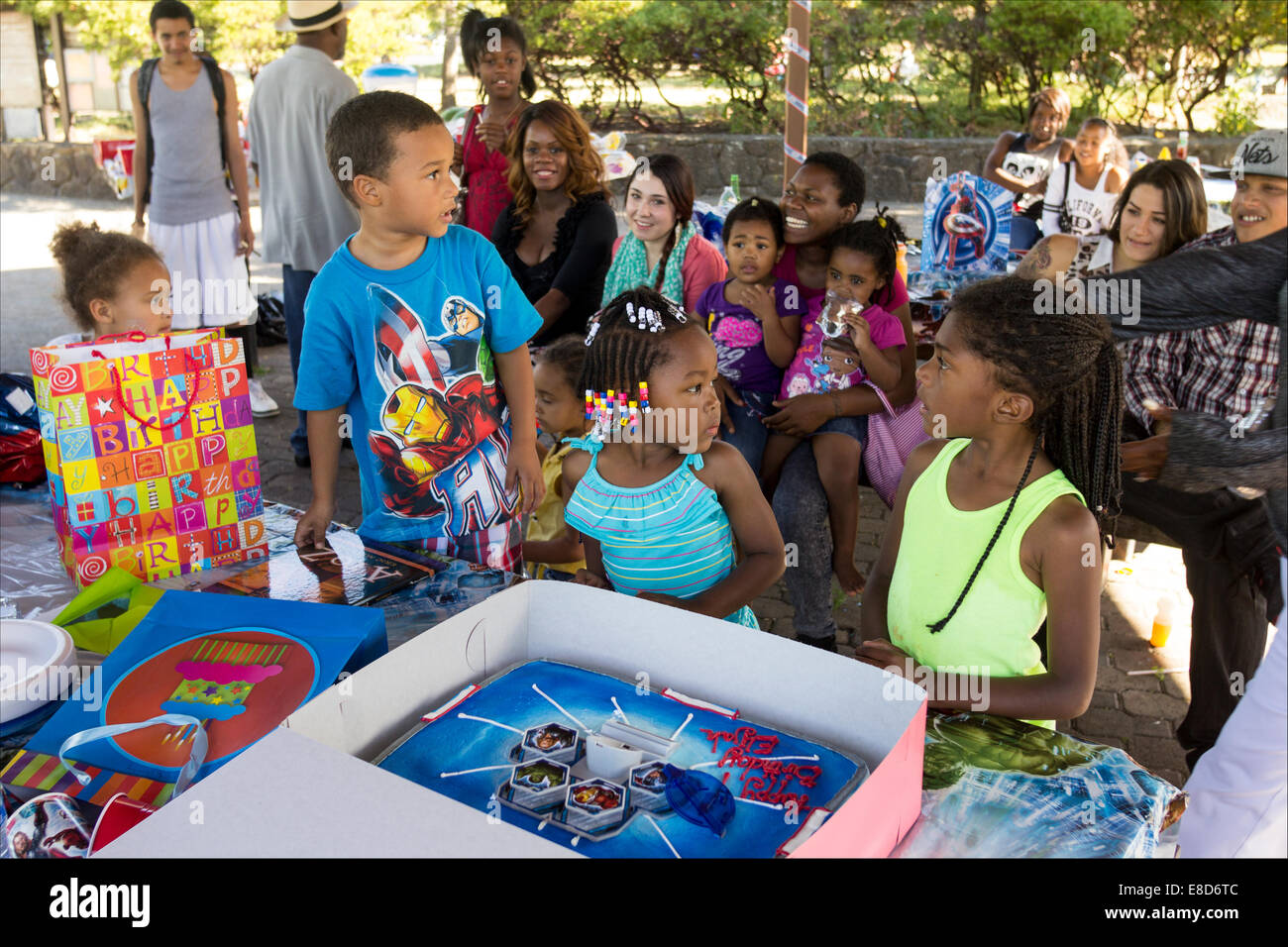 birthday party, five year old, boy, Finley Community Park, Santa Rosa ...