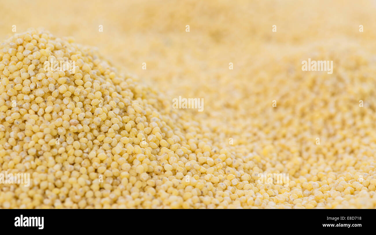 Millet close-up shot (for background or texture use Stock Photo - Alamy