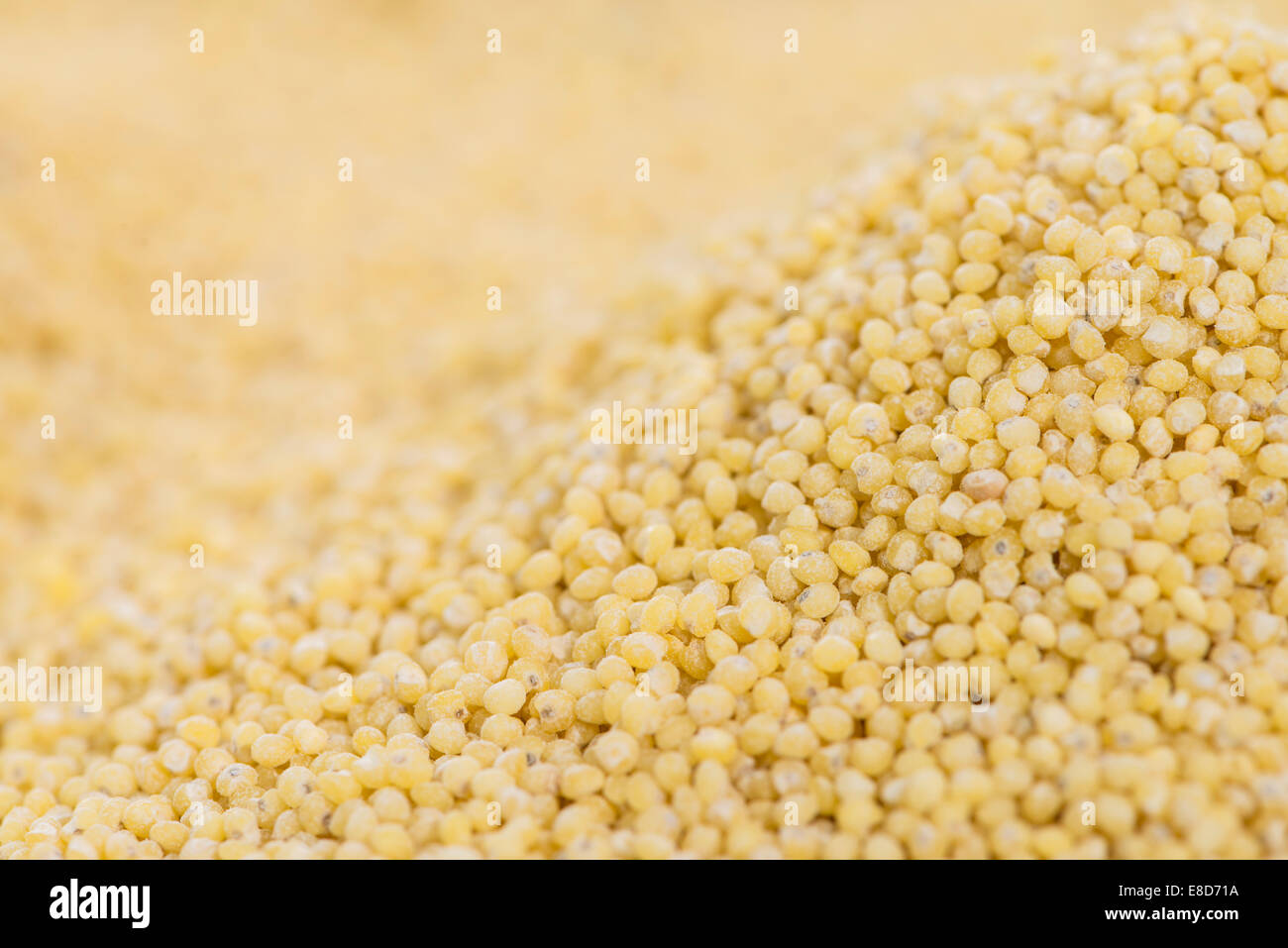 Millet close-up shot (for background or texture use Stock Photo - Alamy