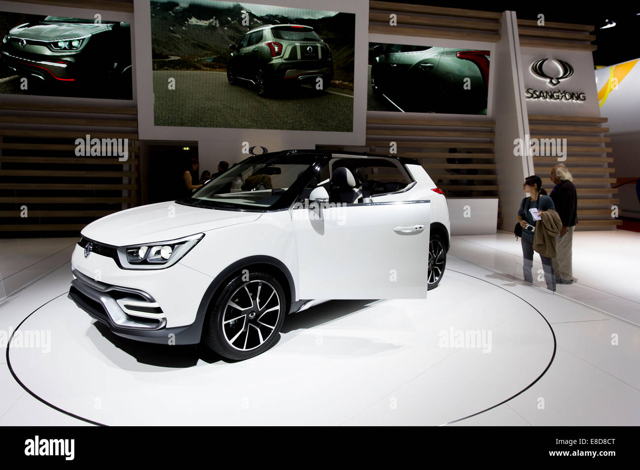 SsangYong concept car XIV- Air was presented on the second day of Paris ...