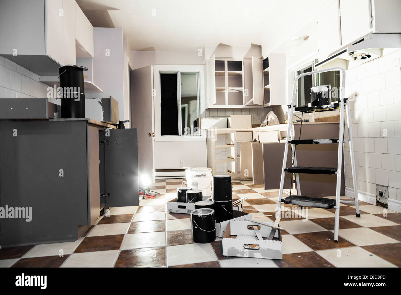 Kitchen mess not children hi-res stock photography and images - Alamy