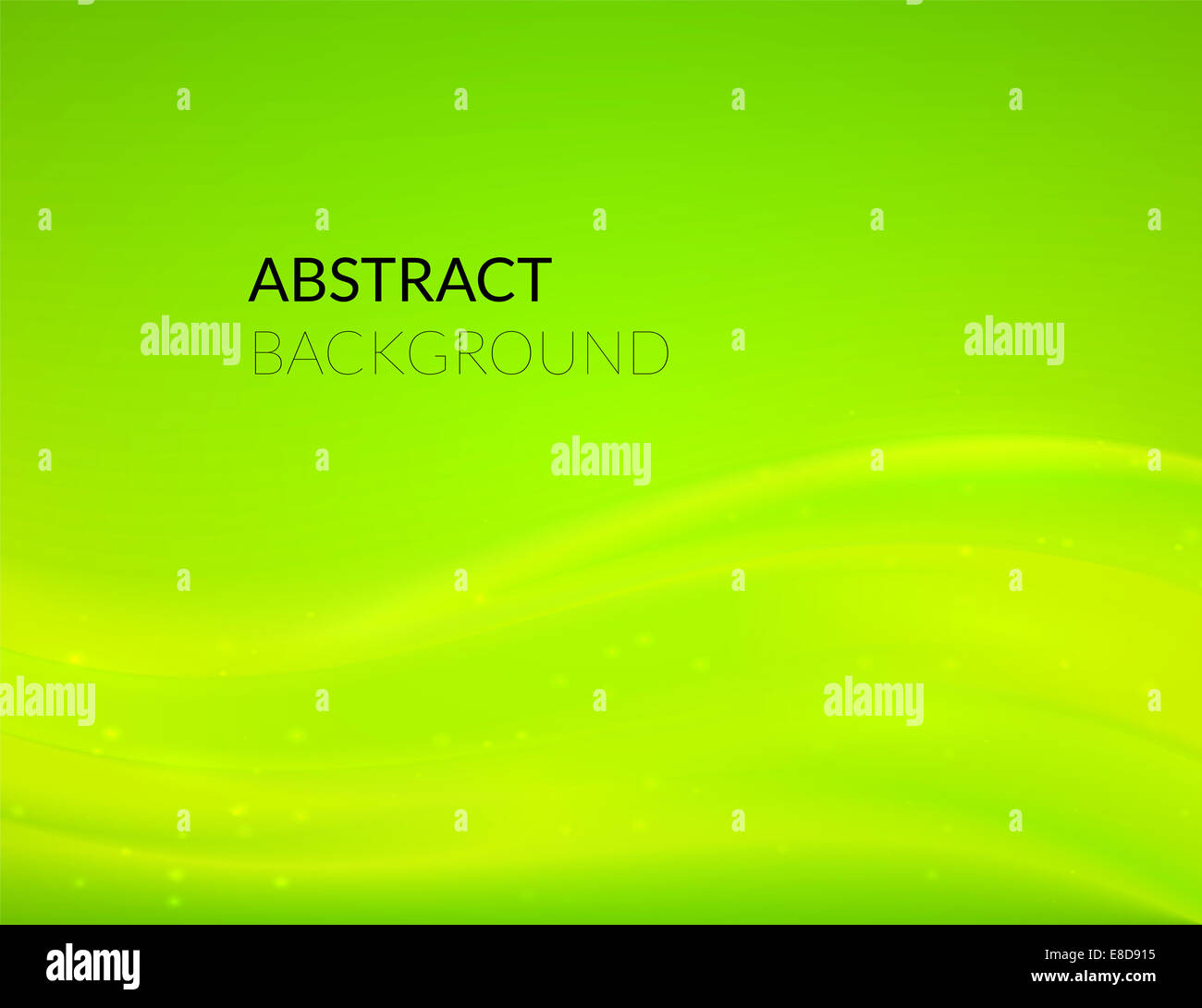 Abstract green background with smooth lines Stock Photo - Alamy