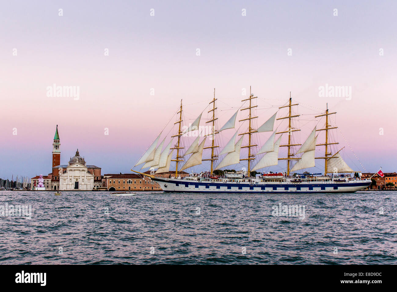 Five masted sailing ship hi-res stock photography and images - Alamy