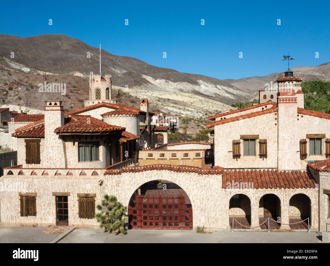 Scotty's Castle or Death Valley Ranch, Grapevine Mountains, Death ...