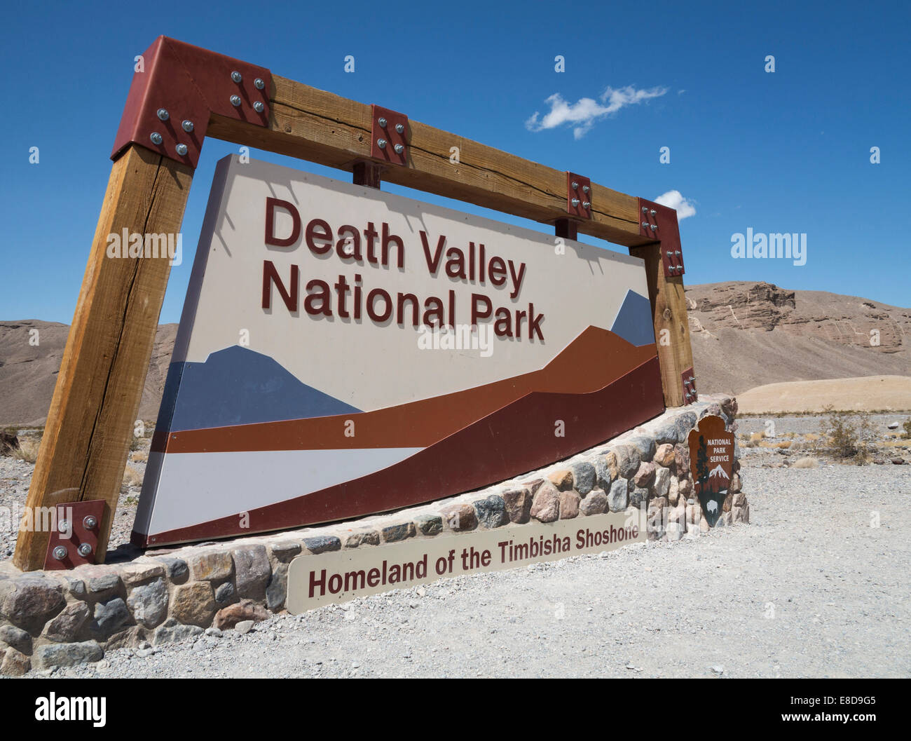 Welcome to death valley hi-res stock photography and images - Alamy
