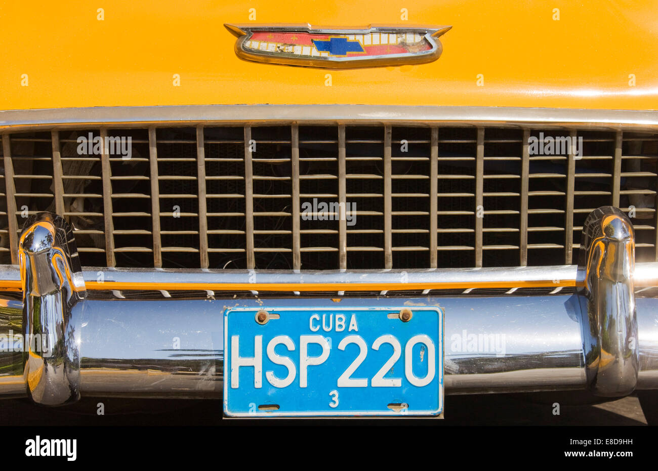 Cuba car number plate close hi-res stock photography and images - Alamy