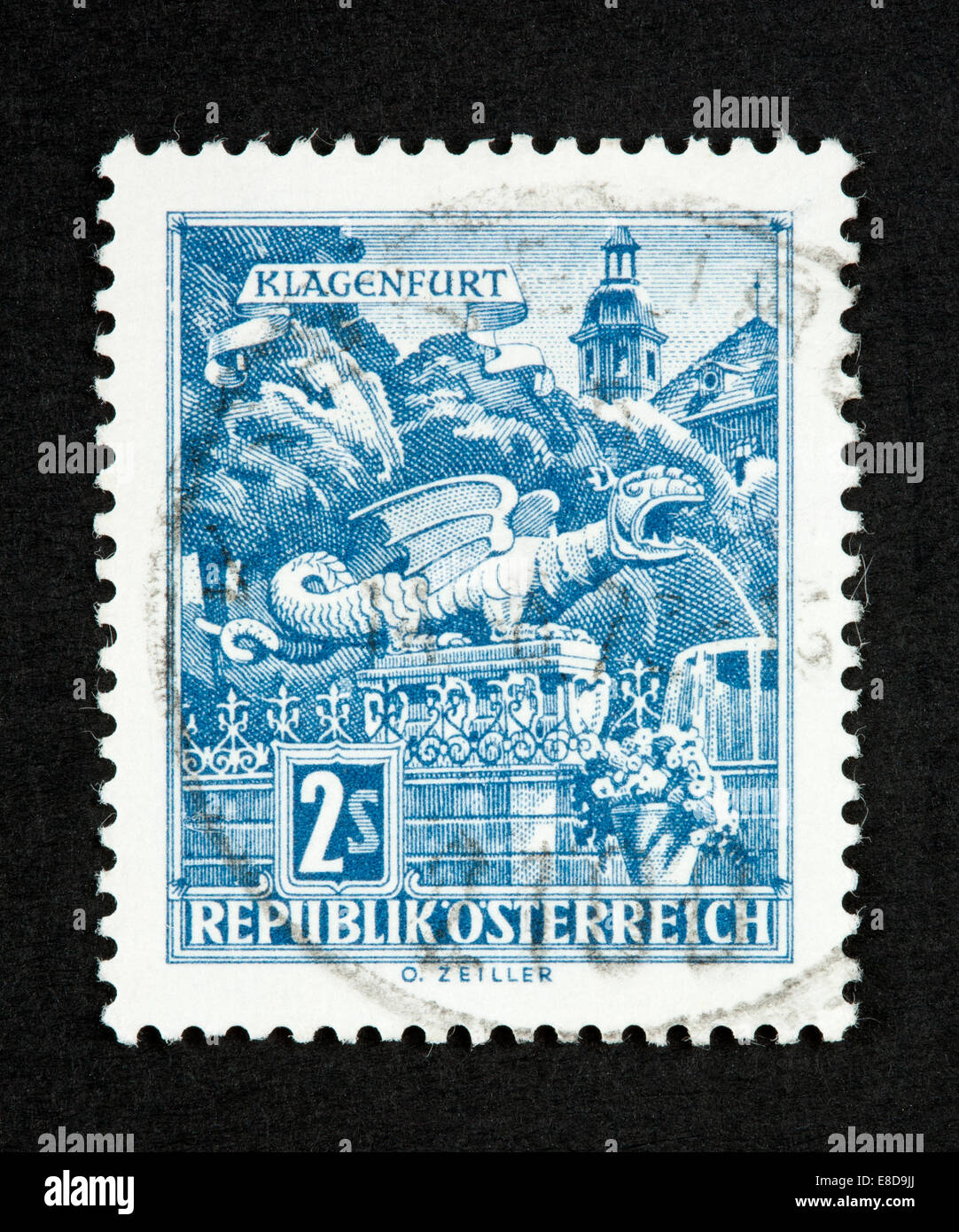 Austrian postage stamp Stock Photo - Alamy