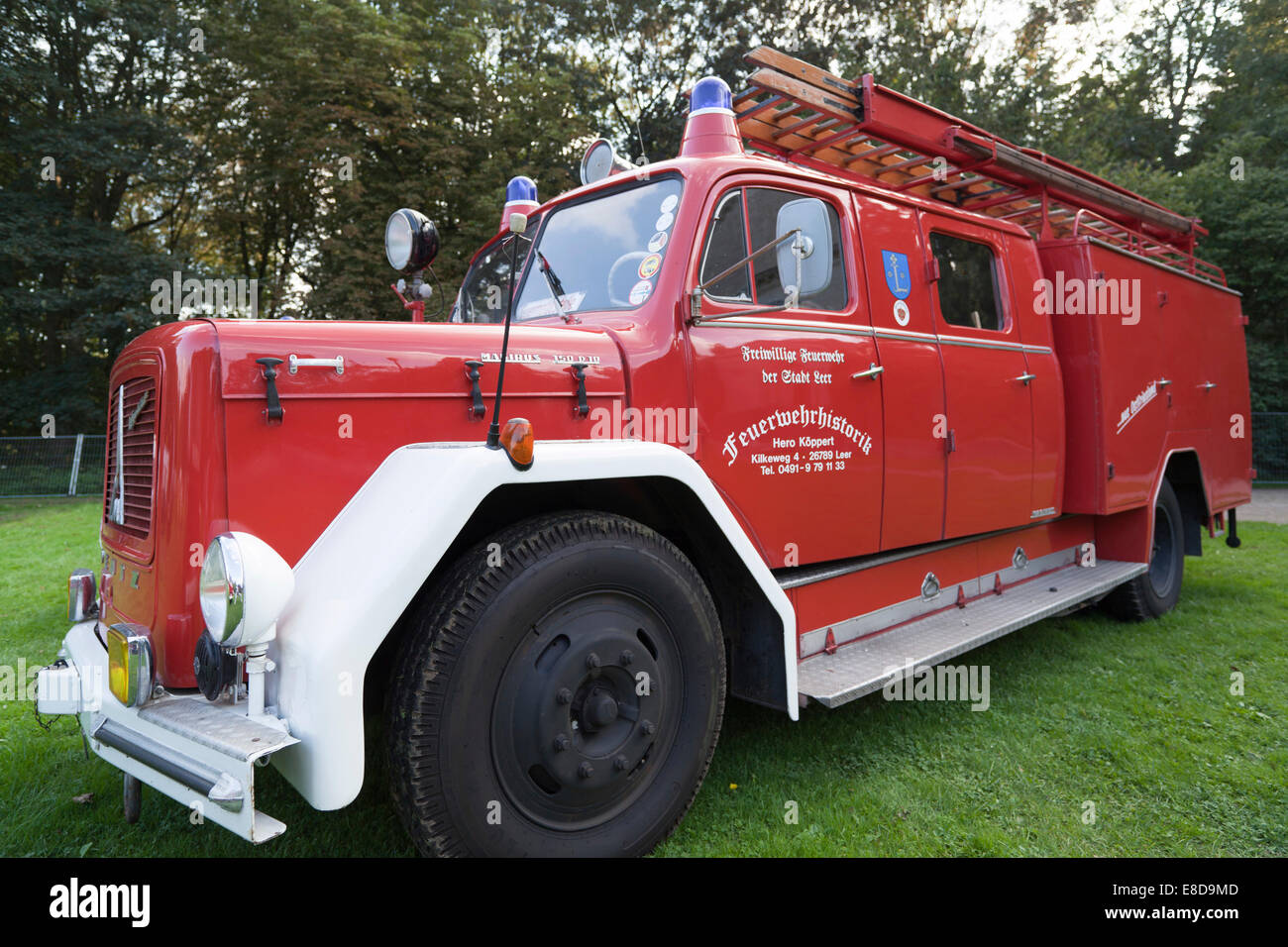 Vintage fire engine hi-res stock photography and images - Alamy