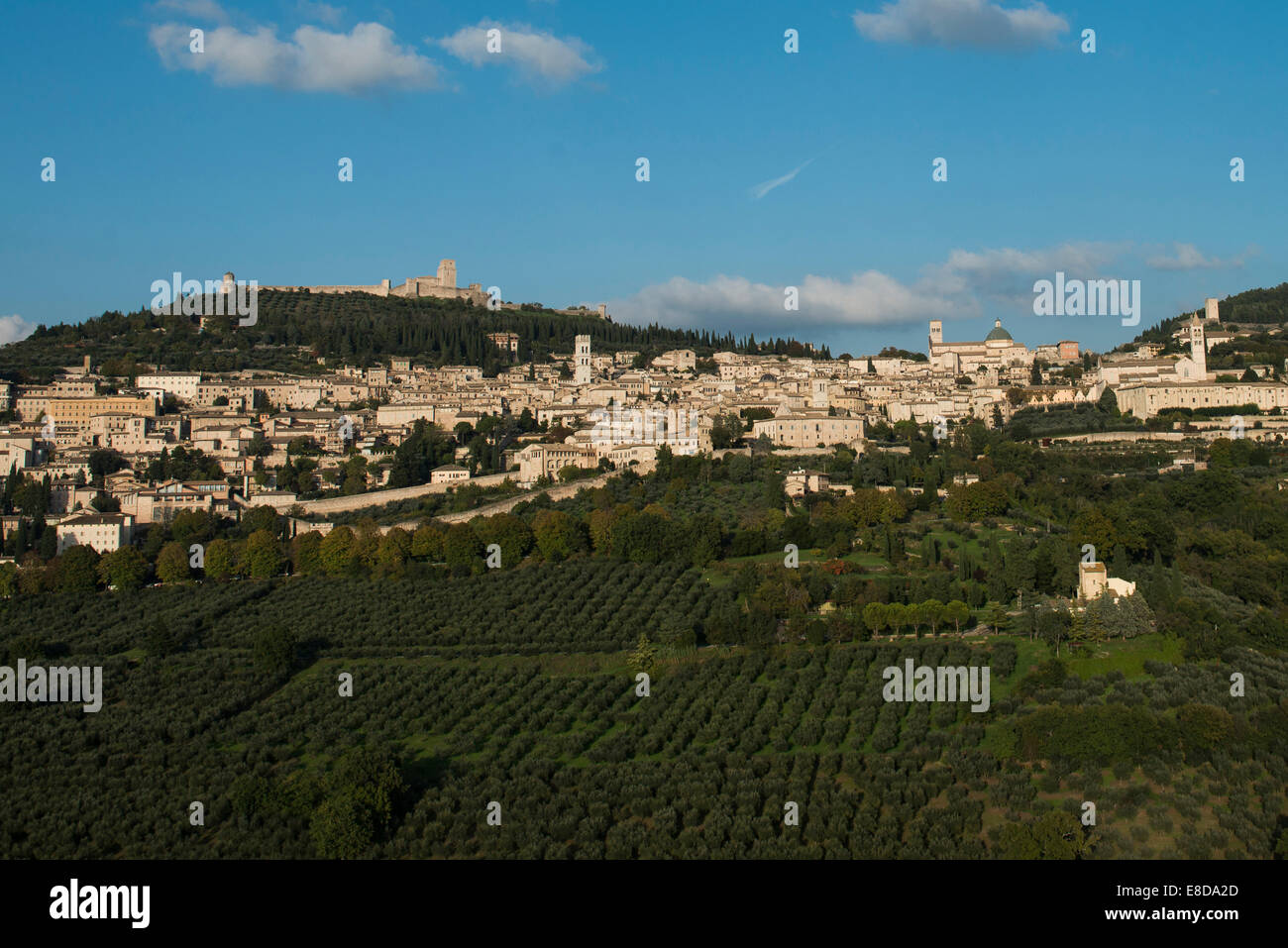 Historic centre, Assisi, Umbria, Italy Stock Photo - Alamy
