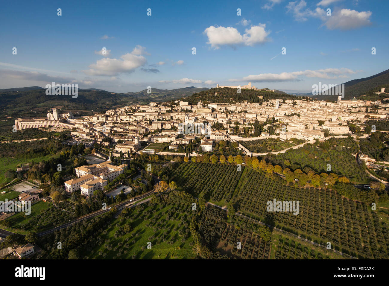 Historic centre, Assisi, Umbria, Italy Stock Photo - Alamy